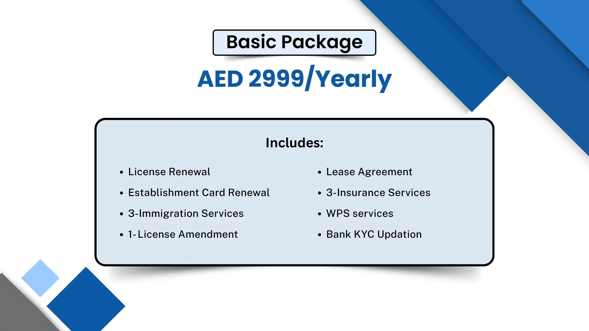 UAE Freezone Business Setup & Renewal Packages 2025 | Cost, Process ...