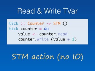 Software Transactional Memory (STM) in Frege | PPT