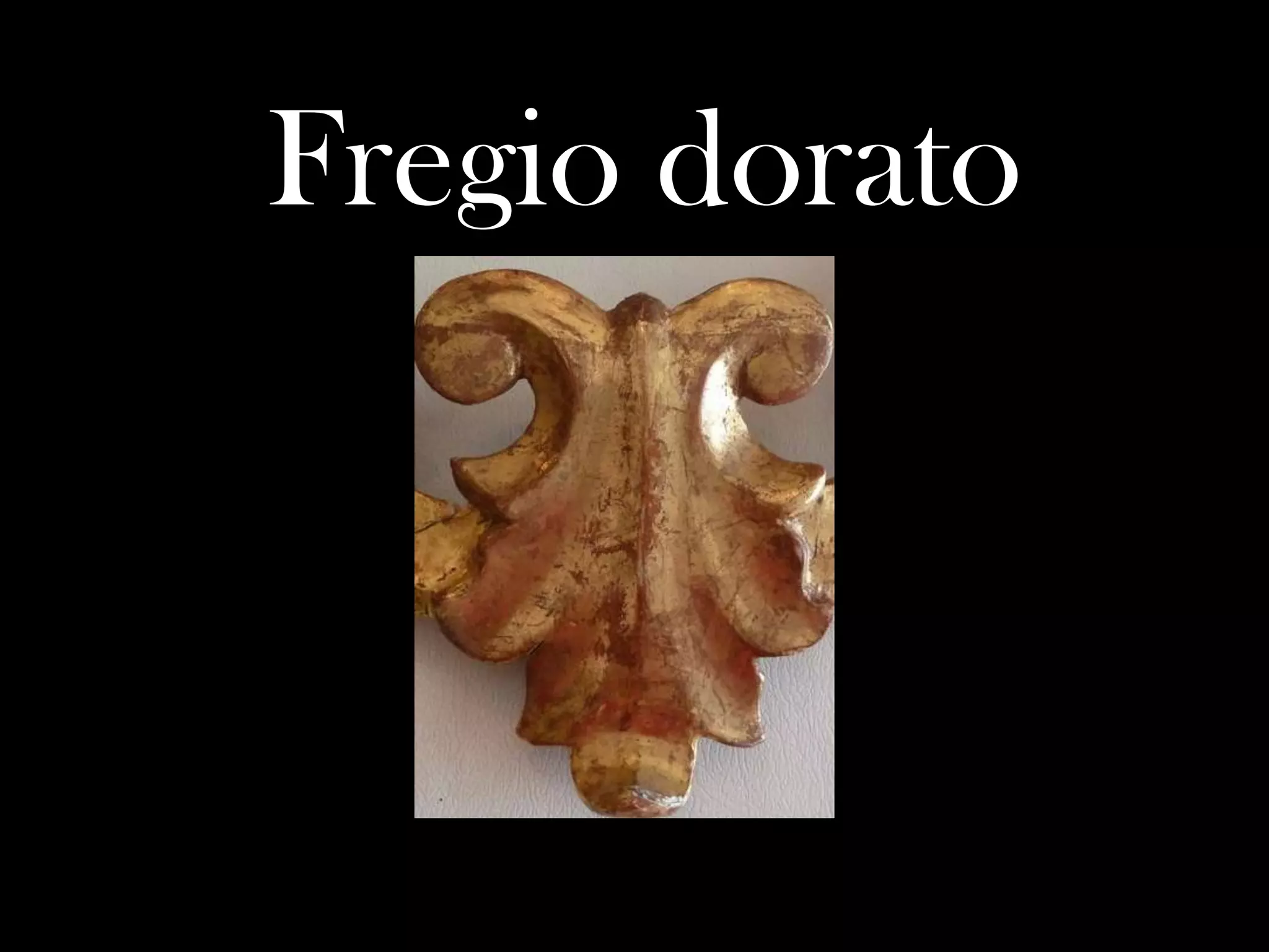 Fregio dorato | PPTX