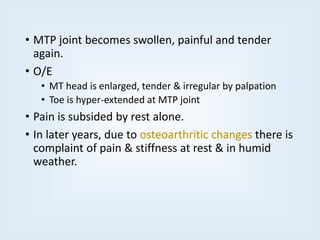Freiberg's disease | PPTX