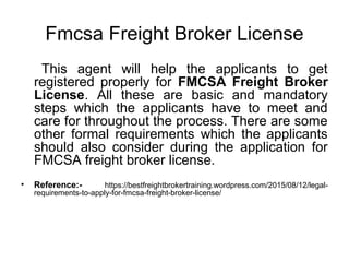 Freight Broker Training - Presented By - Atexfreightbrokertraining.com