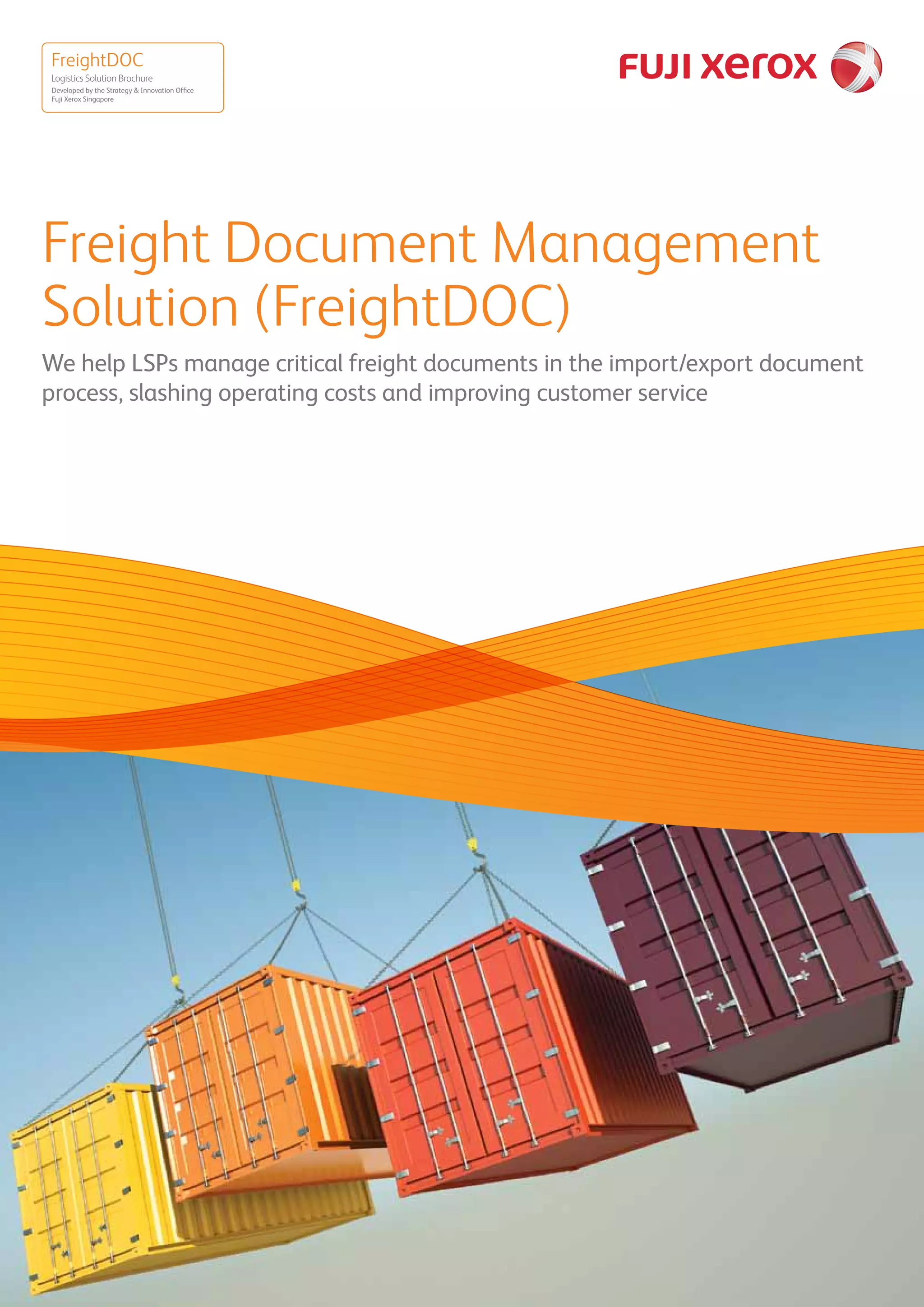 Freight Document Management Solution (FreightDOC) | PDF