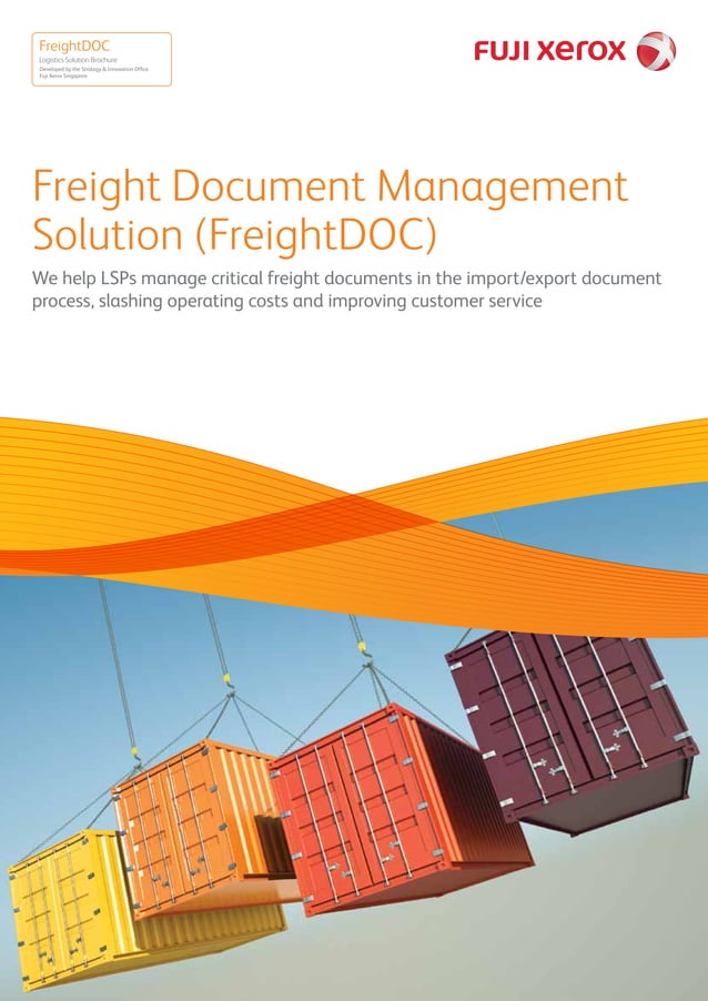 Freight Document Management Solution (FreightDOC) | PDF