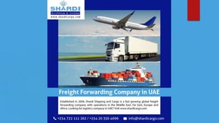 Freight Forwarding Company in UAE | PPTX