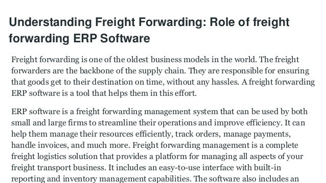 freight forwarding ERP software.pptx