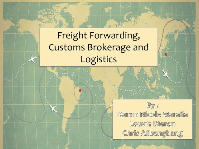 Freight forwarding presentation | PPTX