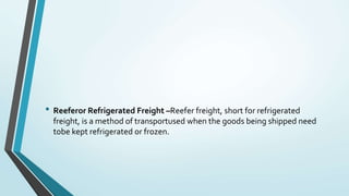 Freight hauling terminology | PPT