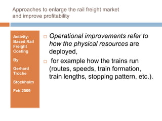 Freight movement | PPT