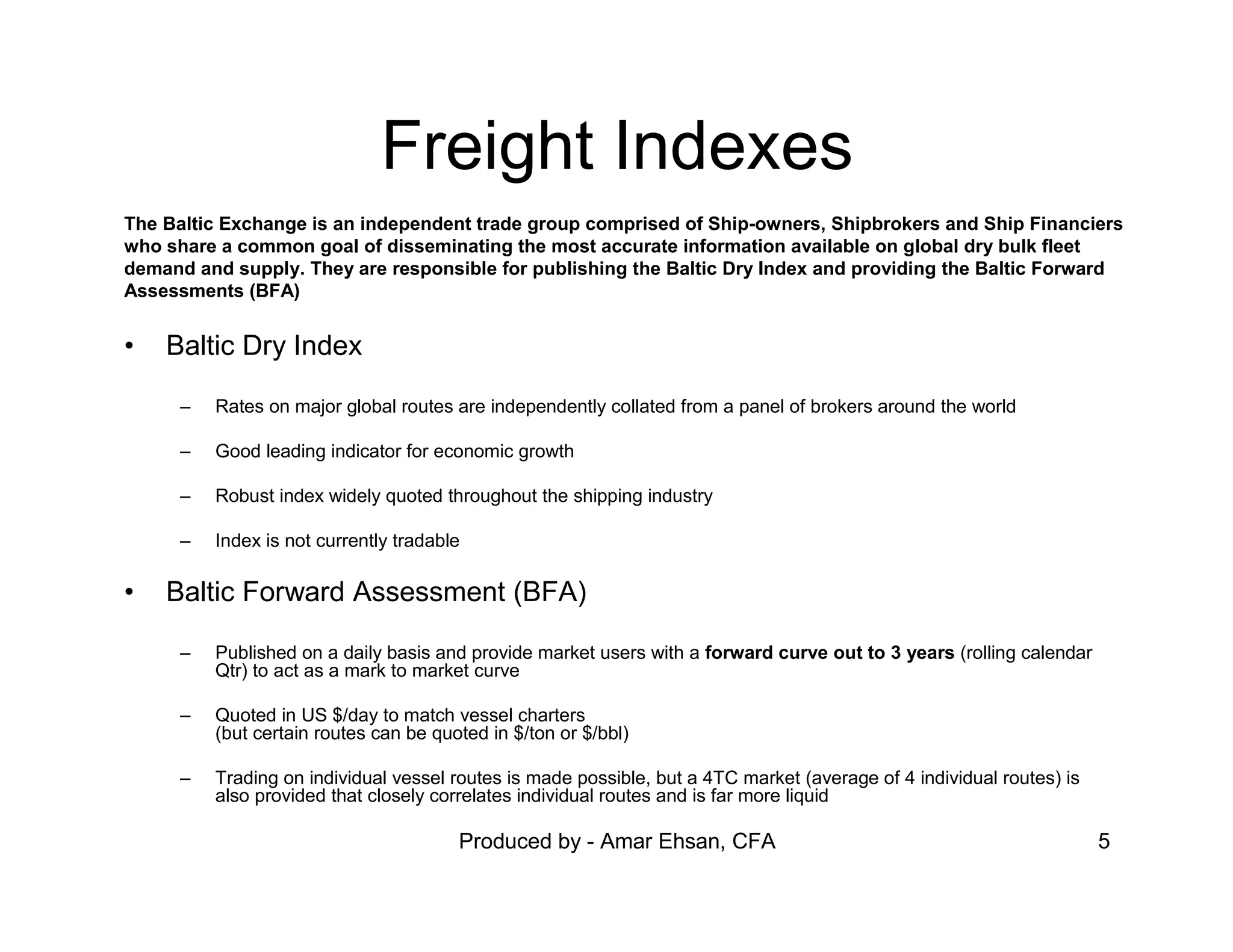 A Primer on Dry Bulk Freight Rates | PDF | Commodities | Economy