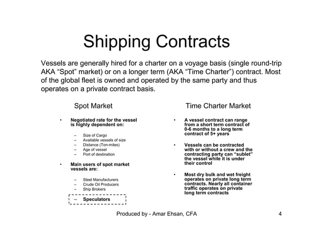 A Primer on Dry Bulk Freight Rates | PDF | Commodities | Economy