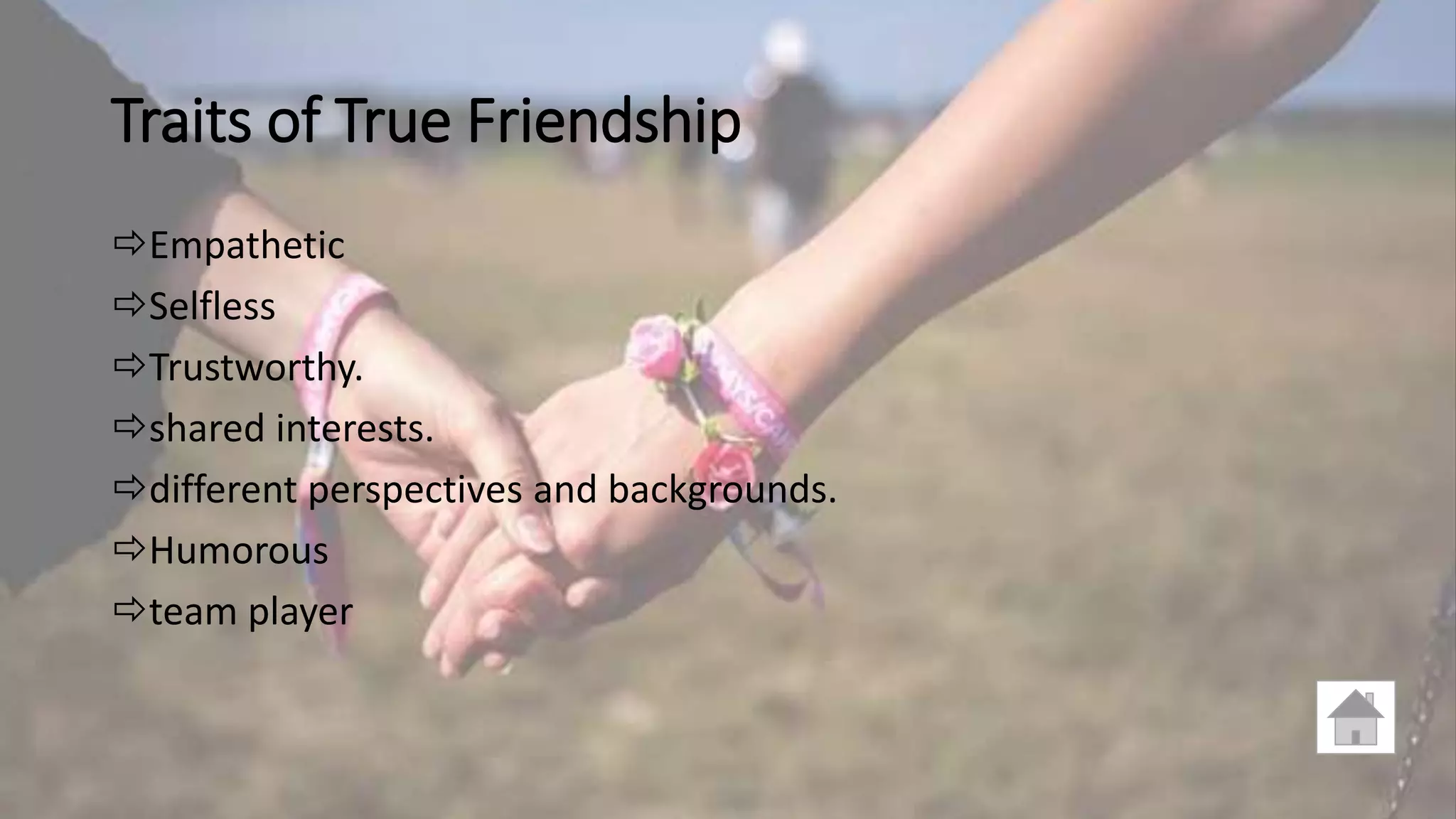 Friendship ppt | PPTX