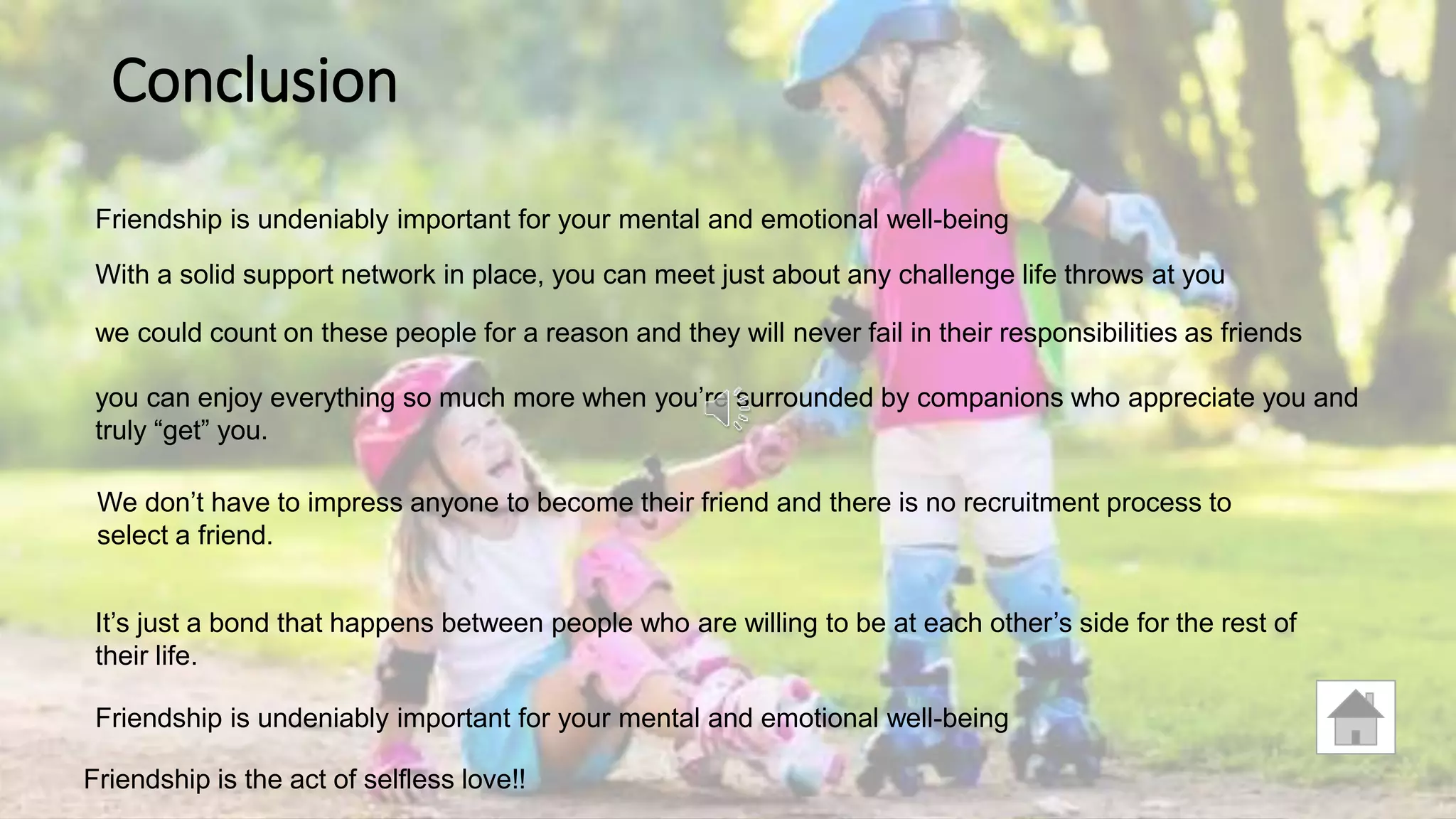 Friendship ppt | PPTX