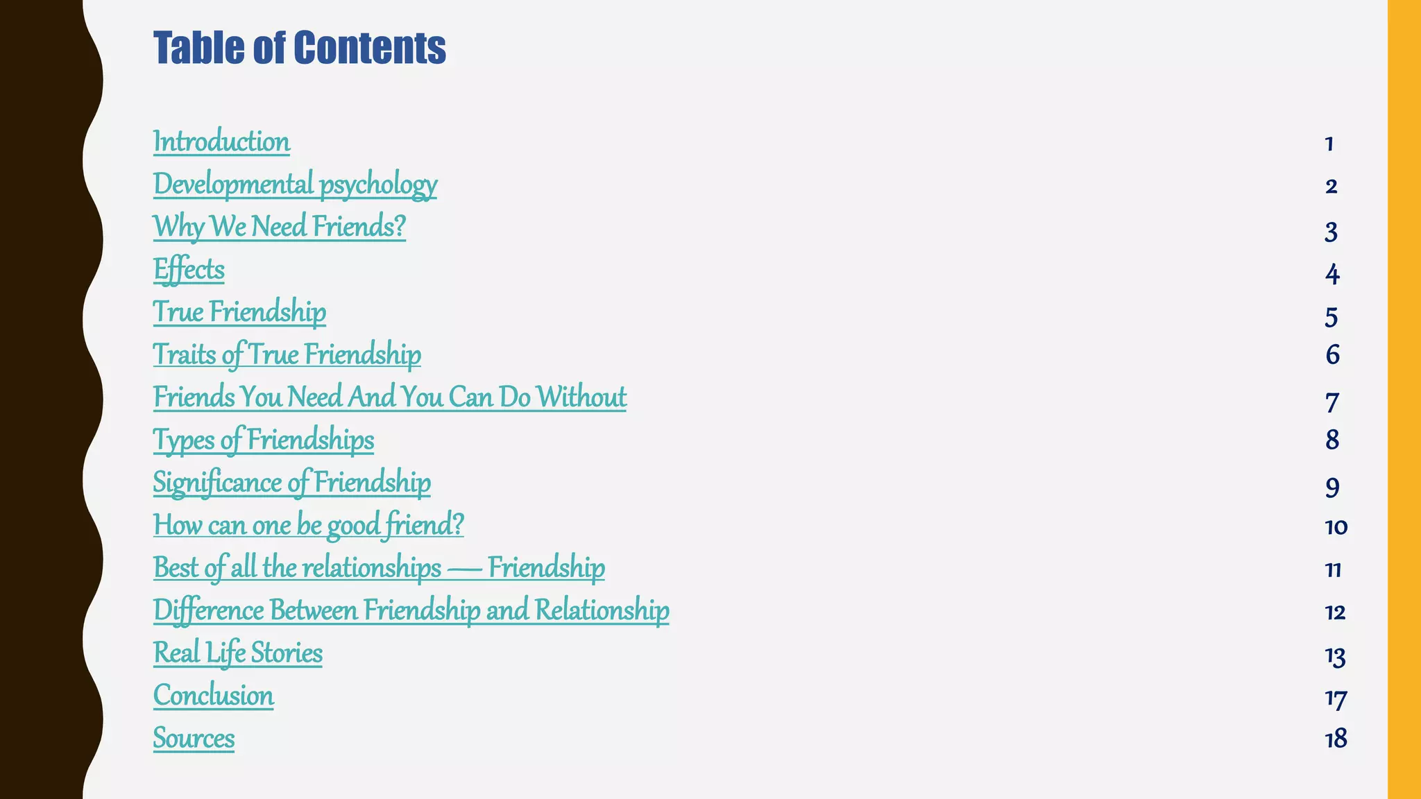 Friendship ppt | PPTX