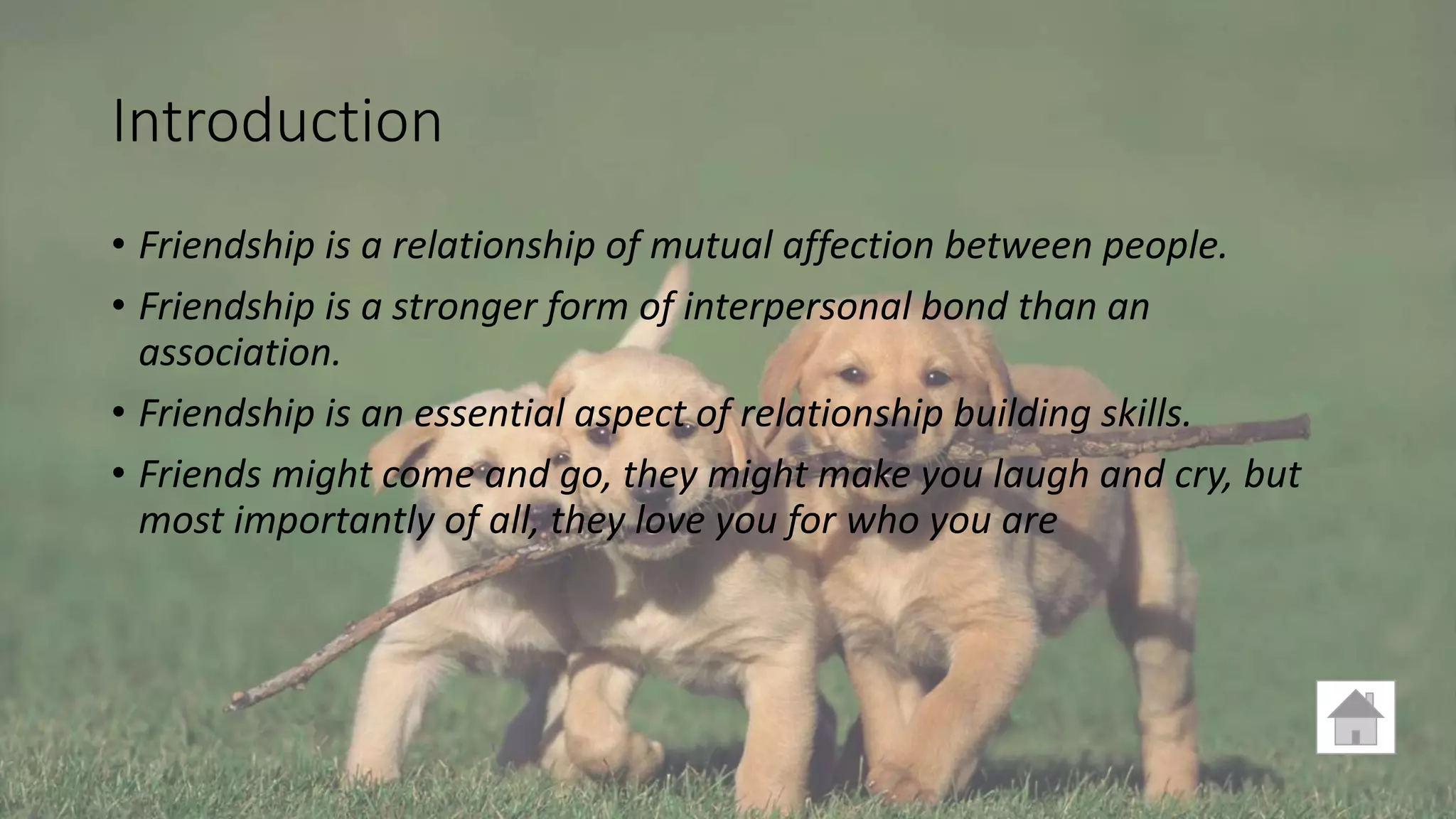 Friendship ppt | PPTX