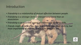 Friendship ppt | PPTX
