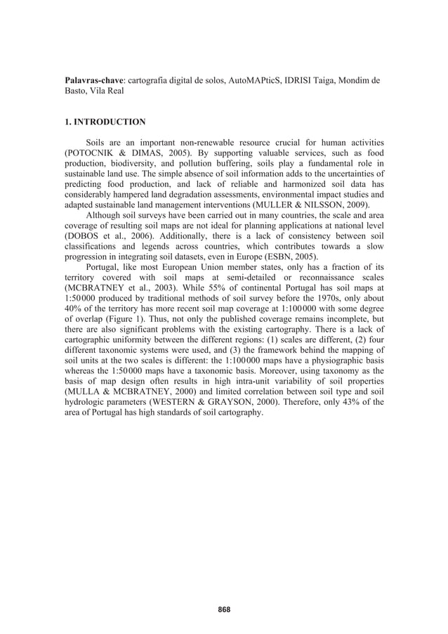 THE IMPORTANCE OF SAMPLING FOR THE EFFICIENCY OF ARTIFICIAL NEURAL NETWORKS IN DIGITAL SOIL ...