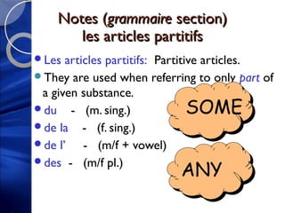 French | PPT | Food & Drink