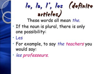 French | PPT | Food & Drink