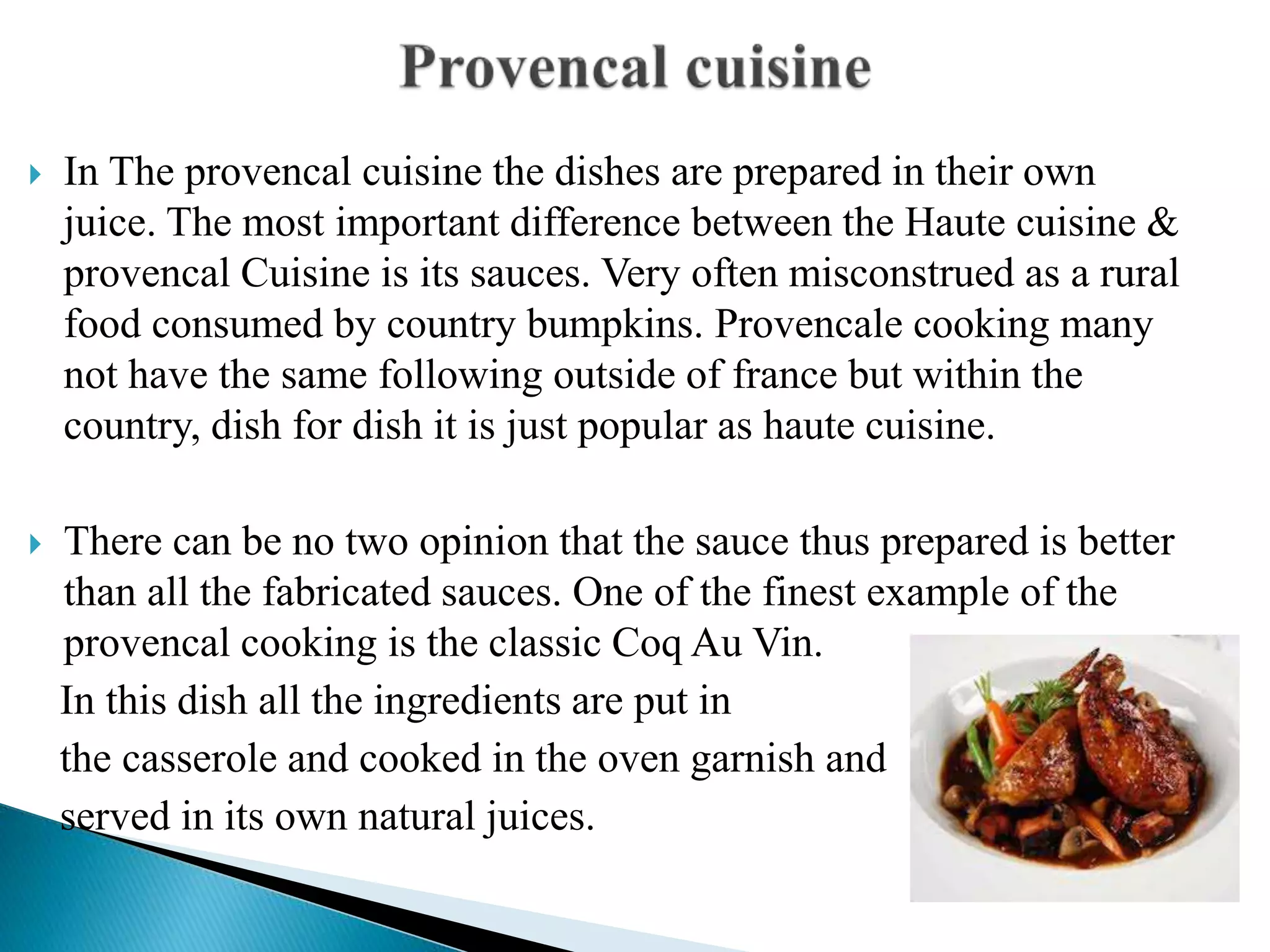 French cuisine | PPTX