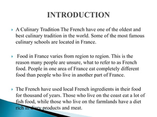 French cuisine | PPTX
