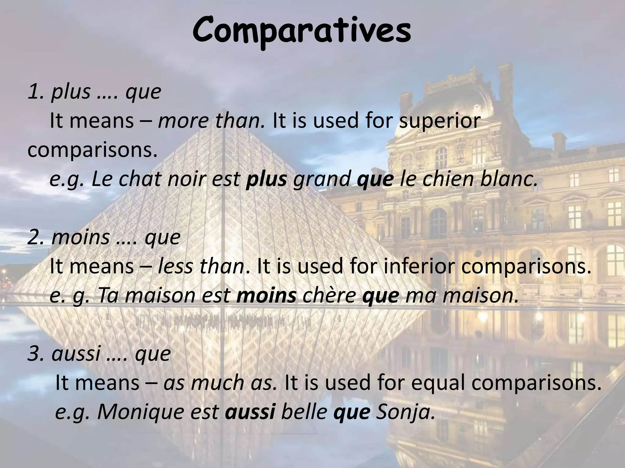 French Grammar for Beginners | PPTX