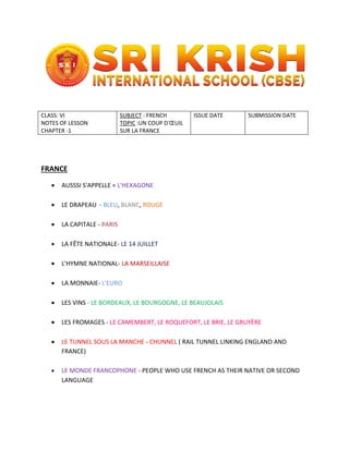 Learn French Easily Lesson 1 | PDF