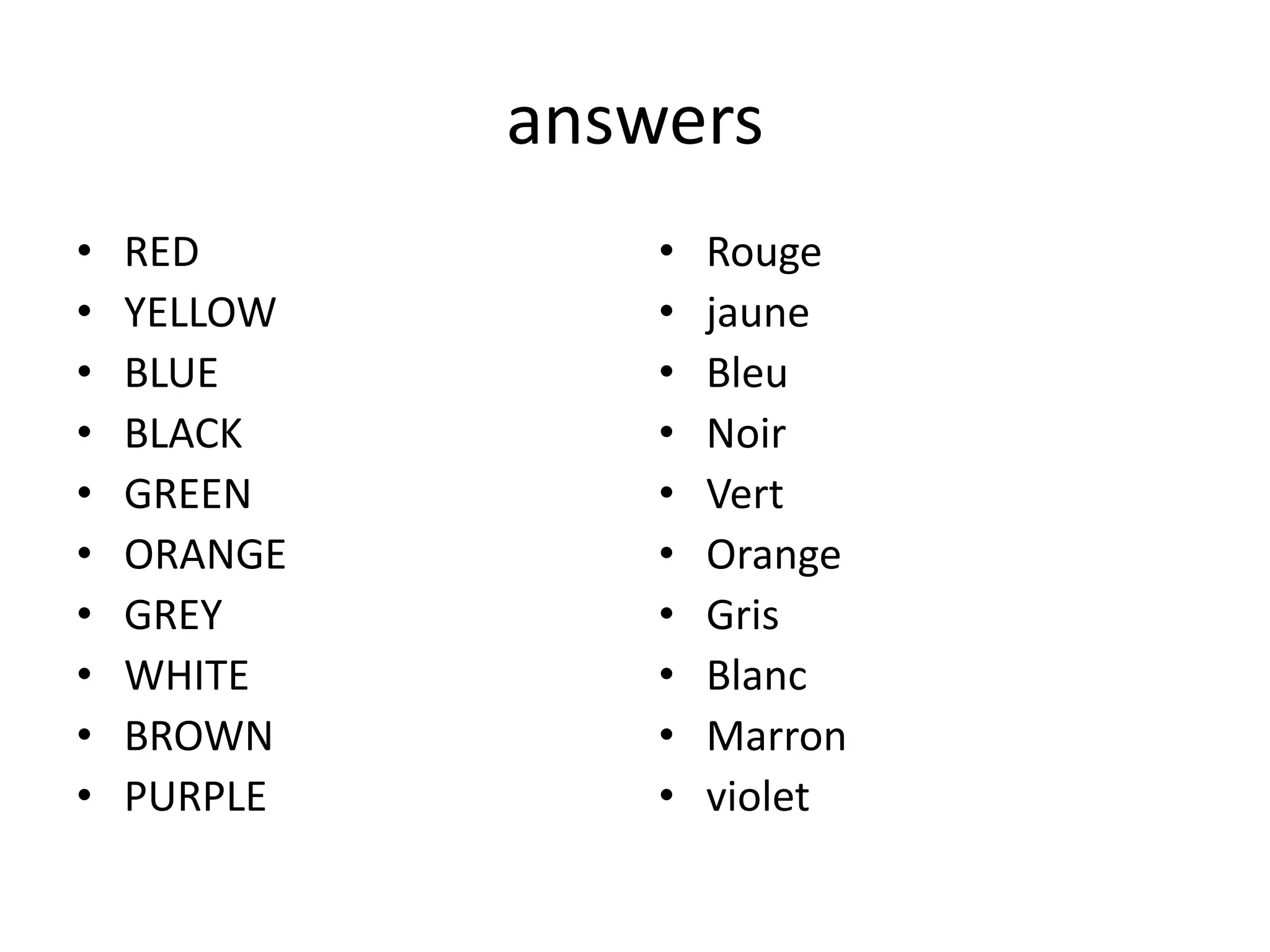 French colours | PPTX