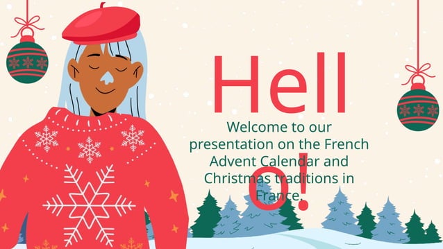 The French Advent Calendar How it Works | PPT