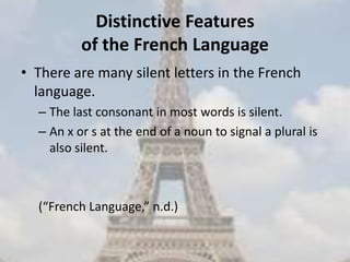 French and english language power point | PPTX