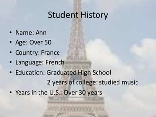 French and english language power point | PPT