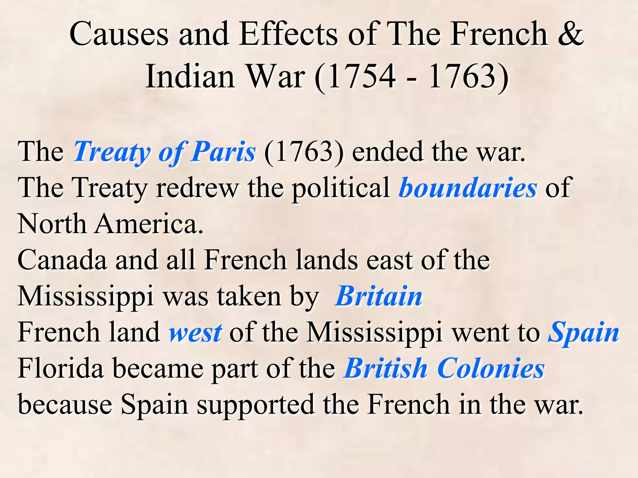 French and Indian War | PPTX