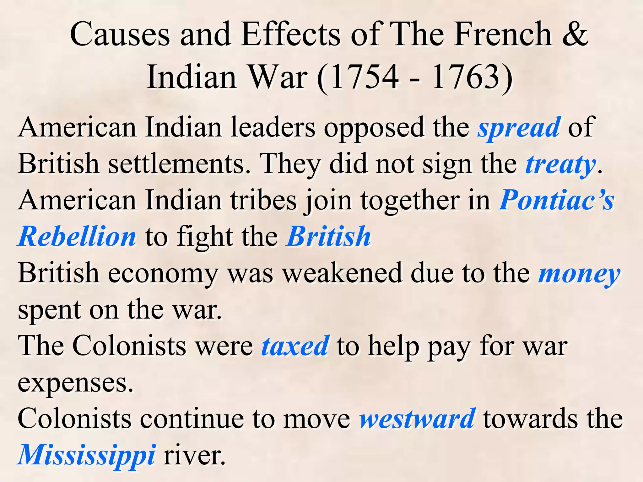 French and Indian War | PPTX
