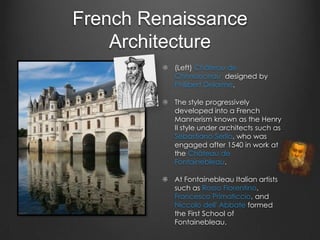French Architecture | PPTX