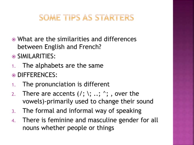 French basics & grammar updated | PPTX