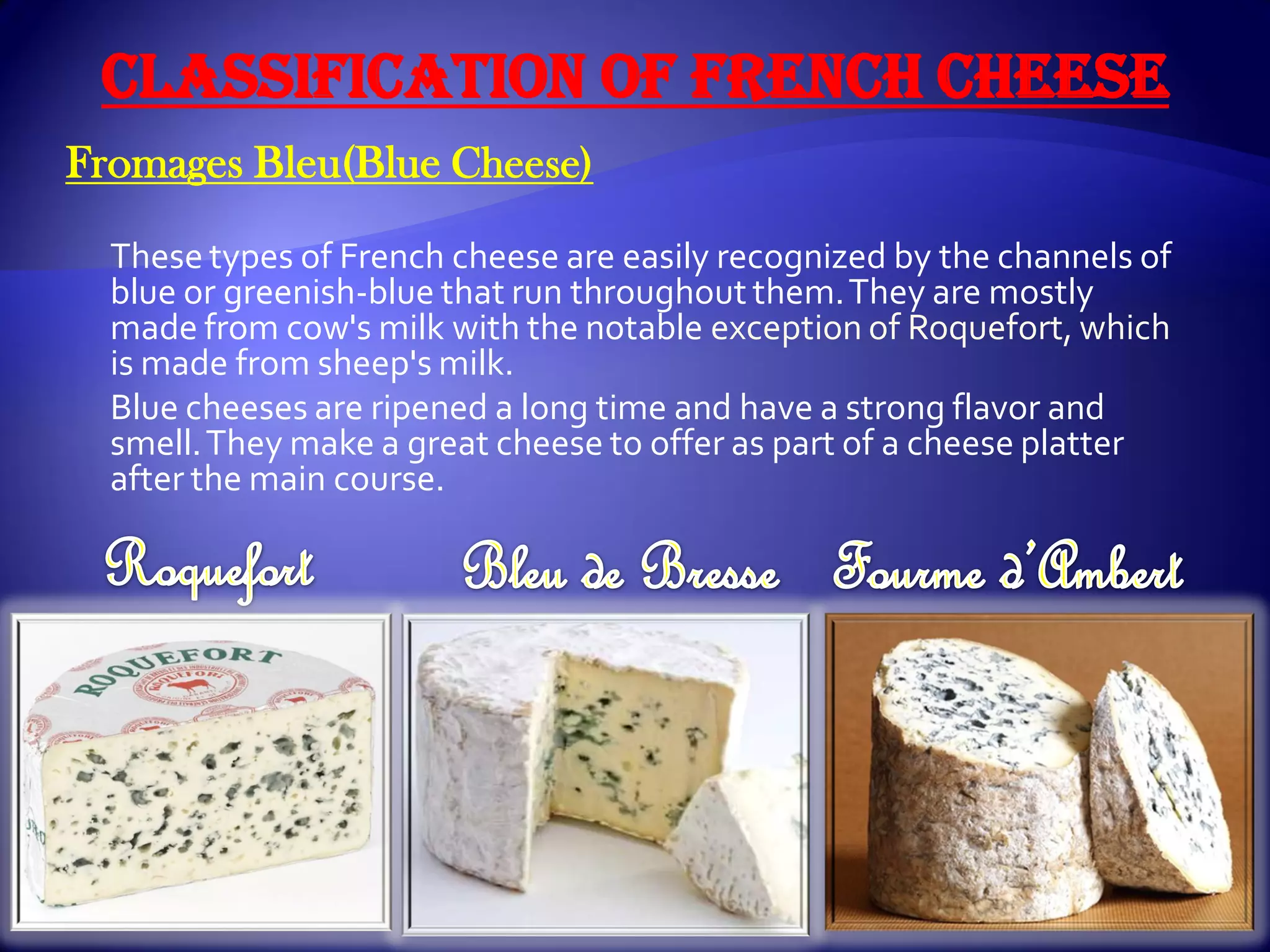 French Cheese Types and History | PDF