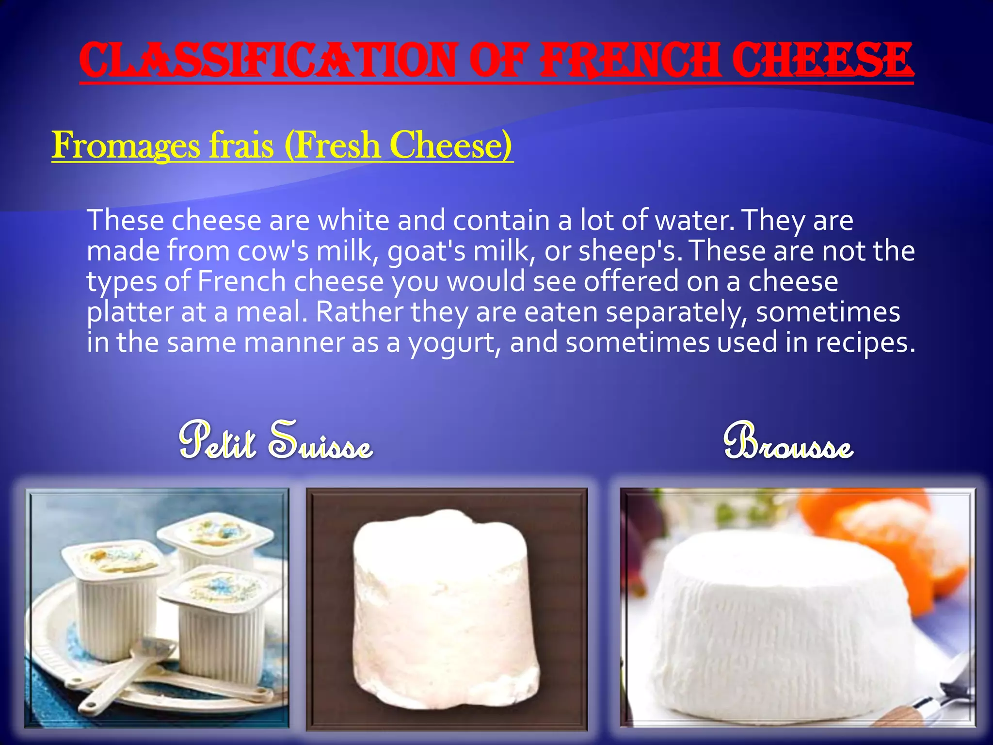 French Cheese Types and History | PDF