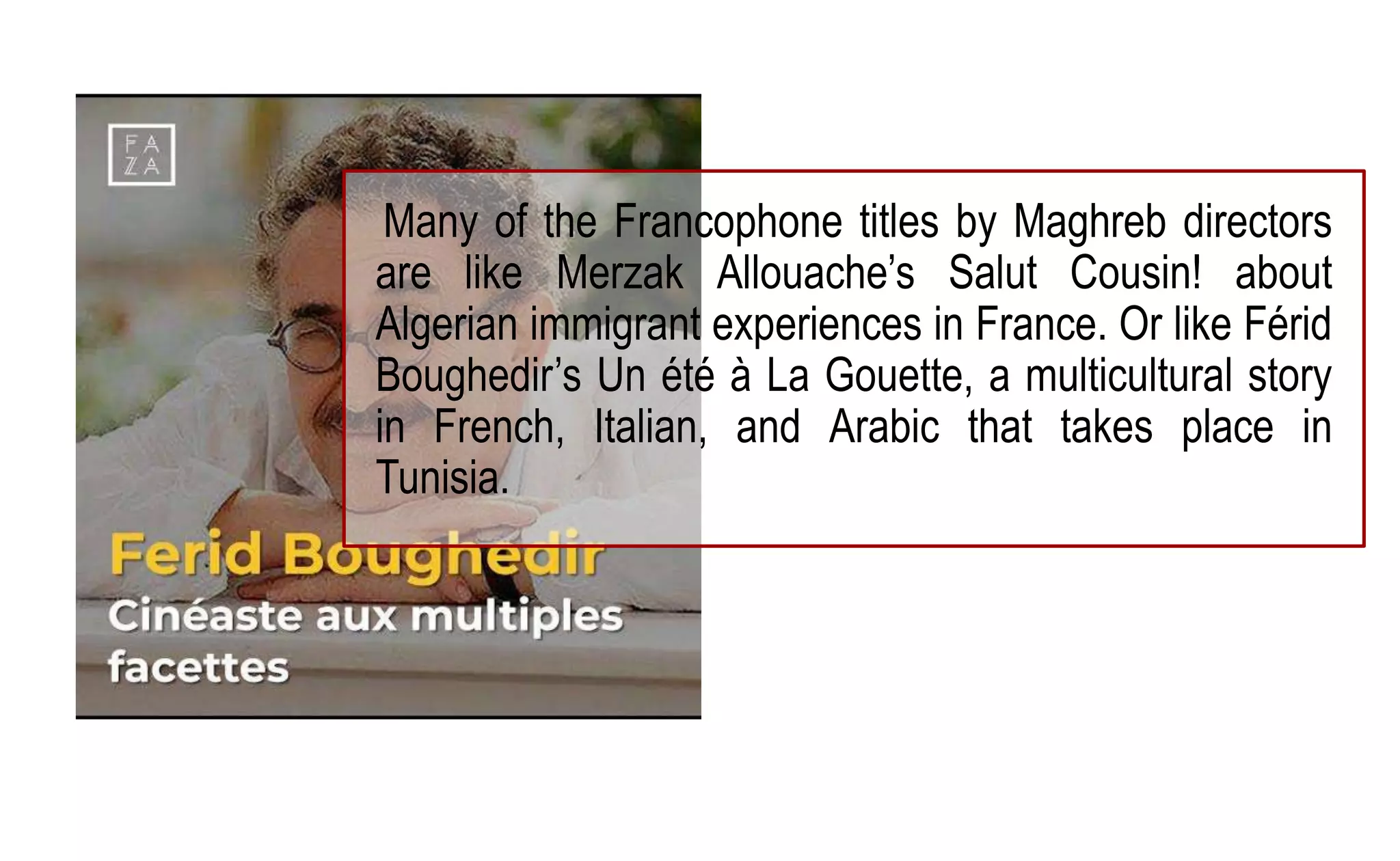 French cinema topic heba gaber | PPT