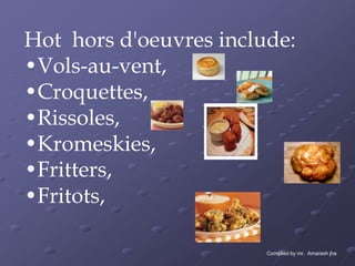 French classical menu | PPTX