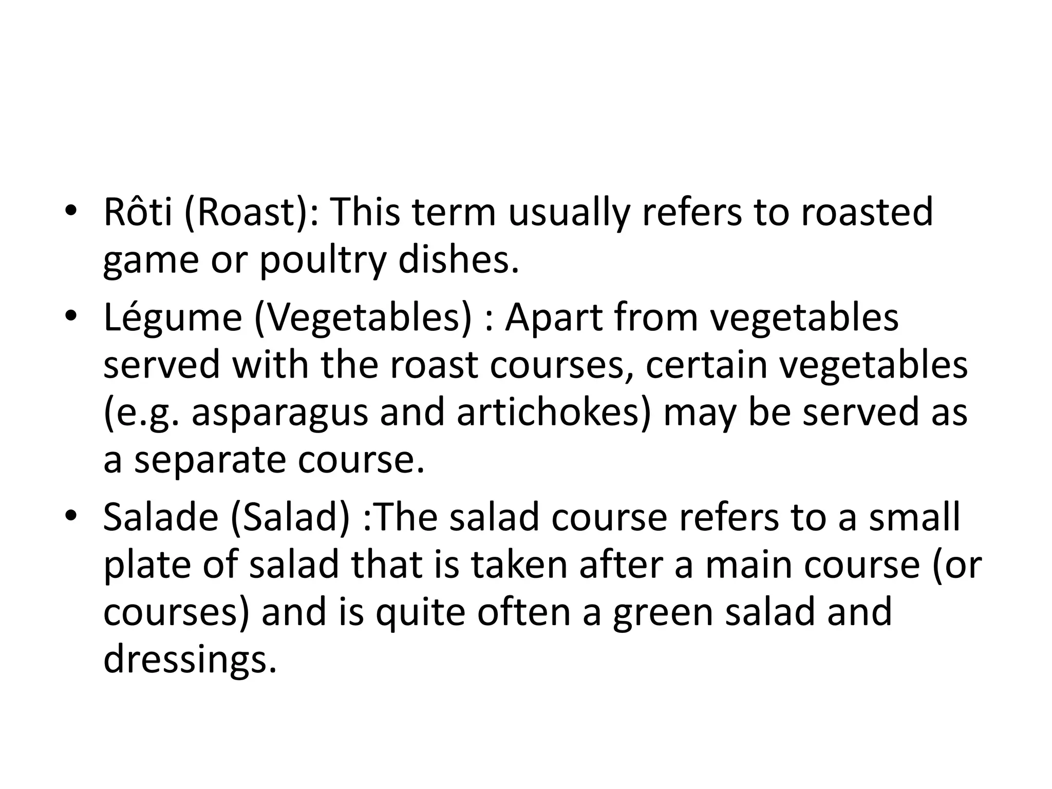French classical menu | PPTX