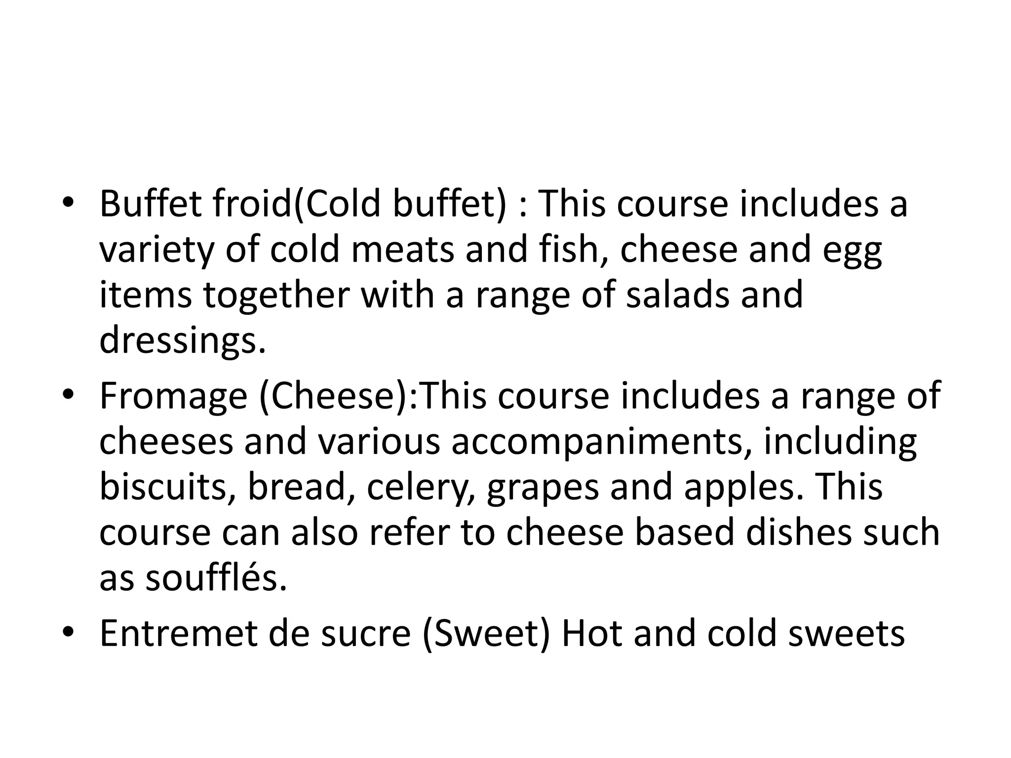 French classical menu | PPTX