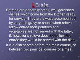 French classical menu | PPTX