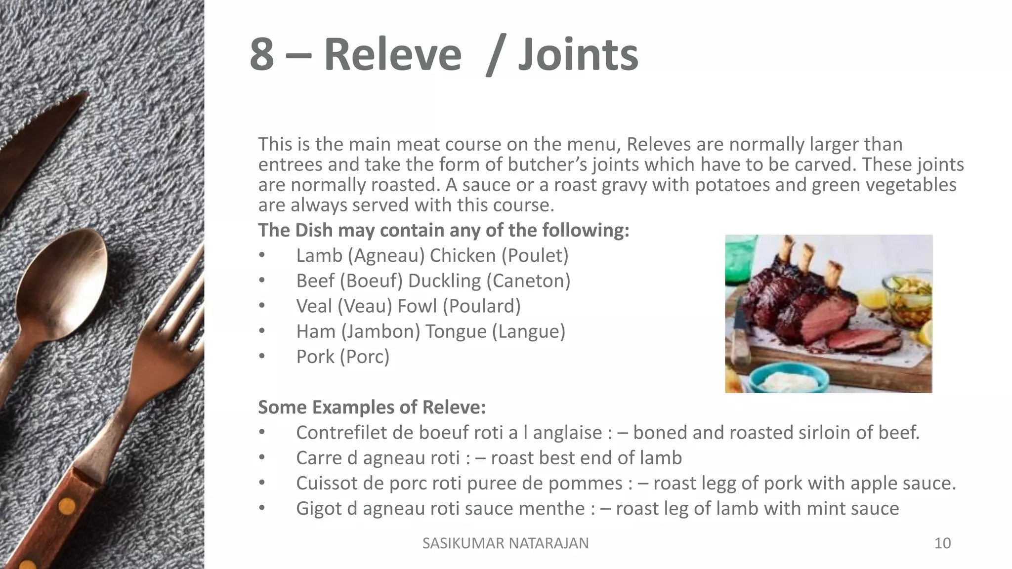 French classical menu | PDF