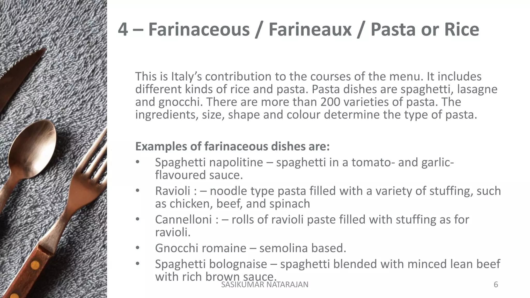 French classical menu | PDF
