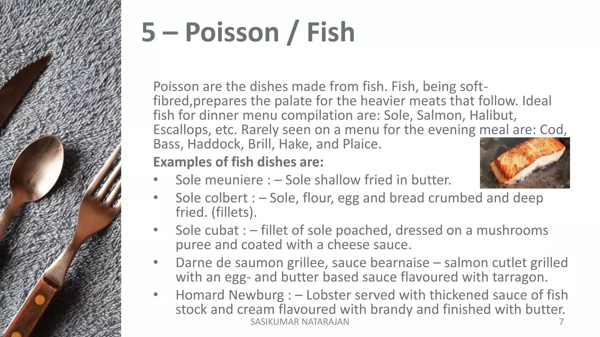 French classical menu | PDF