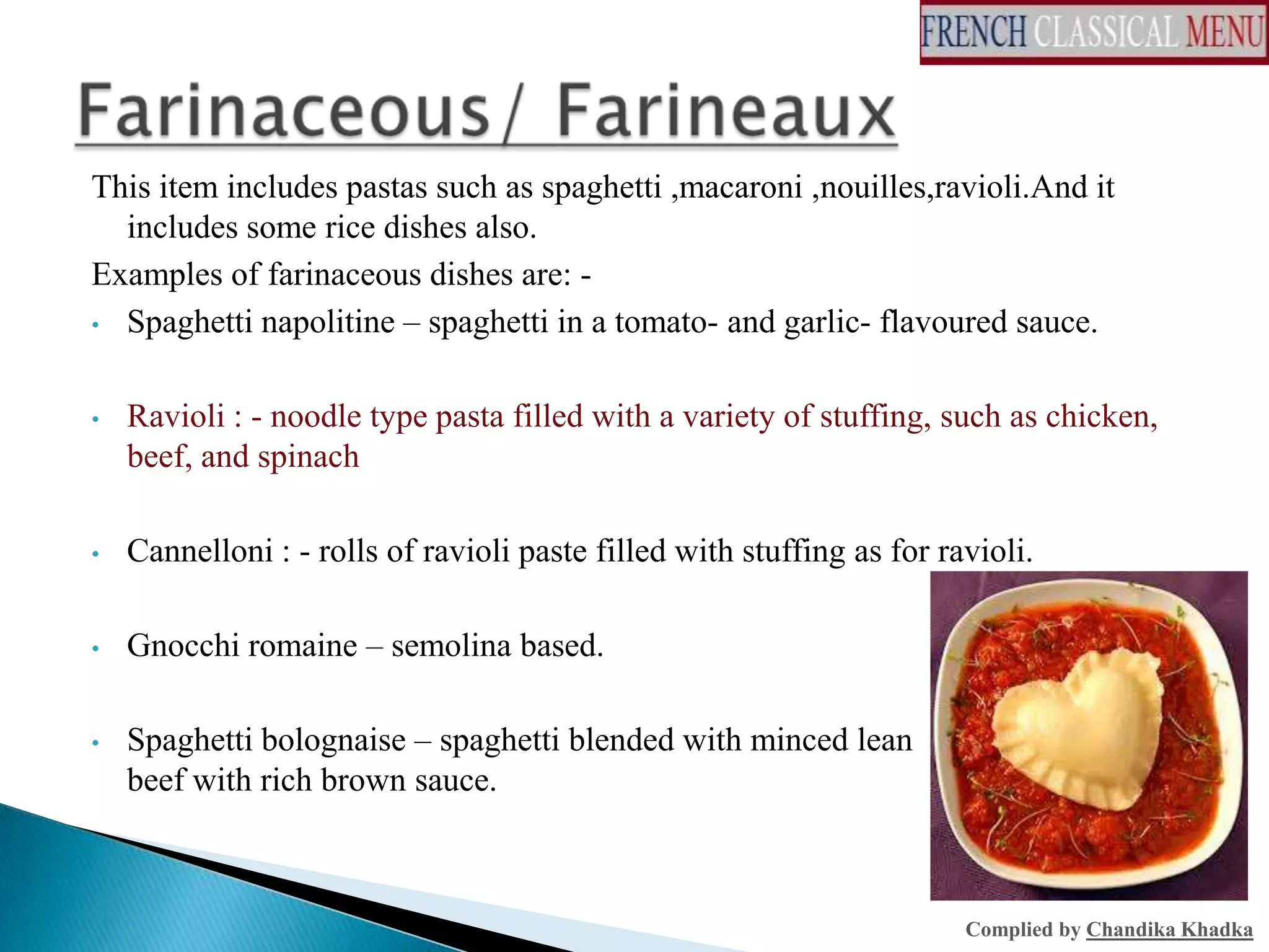 French classical menu (2) | PPTX