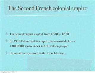 French Colonial Empire | PDF