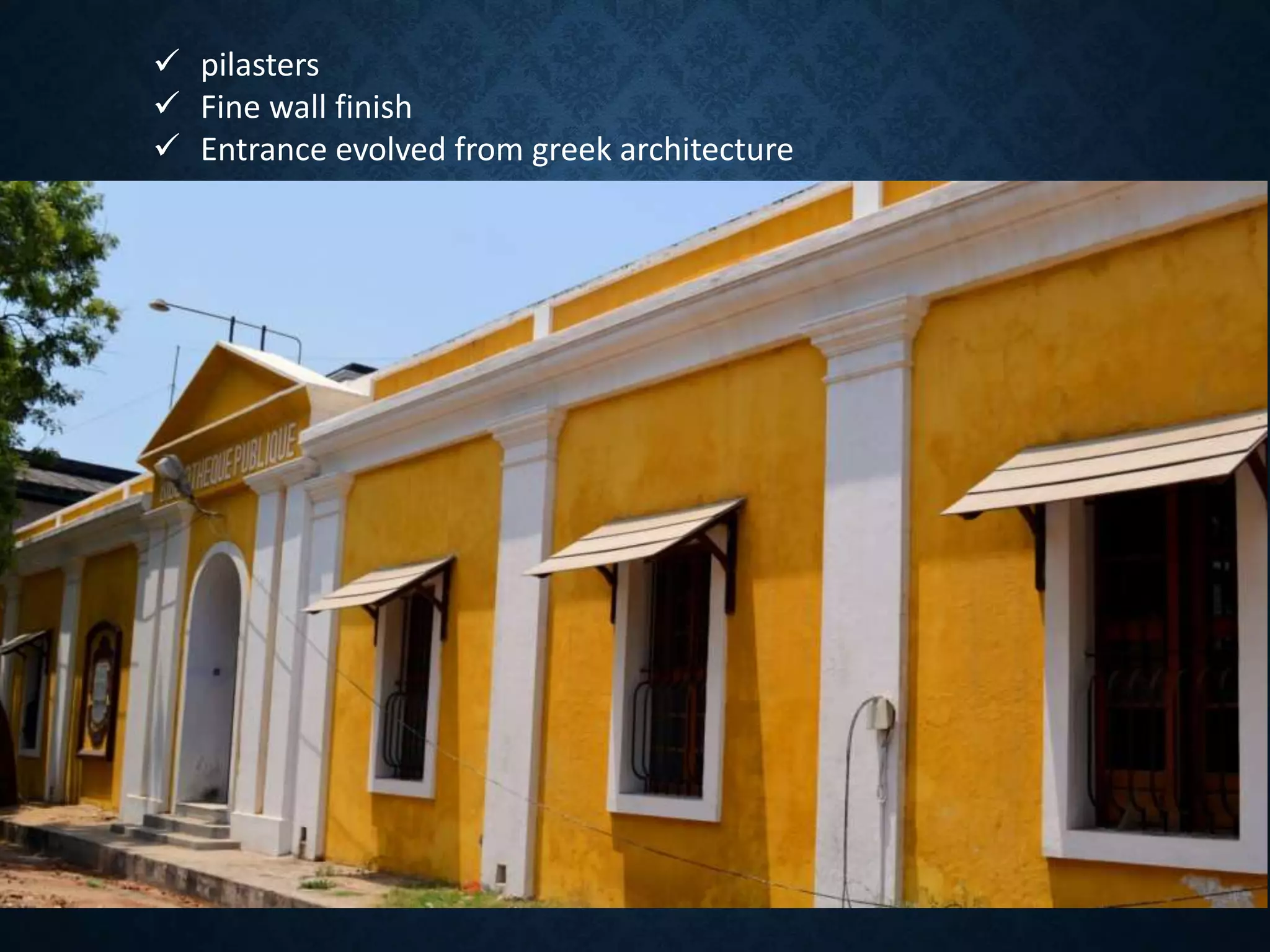 French Colonial Pondicherry | PPTX