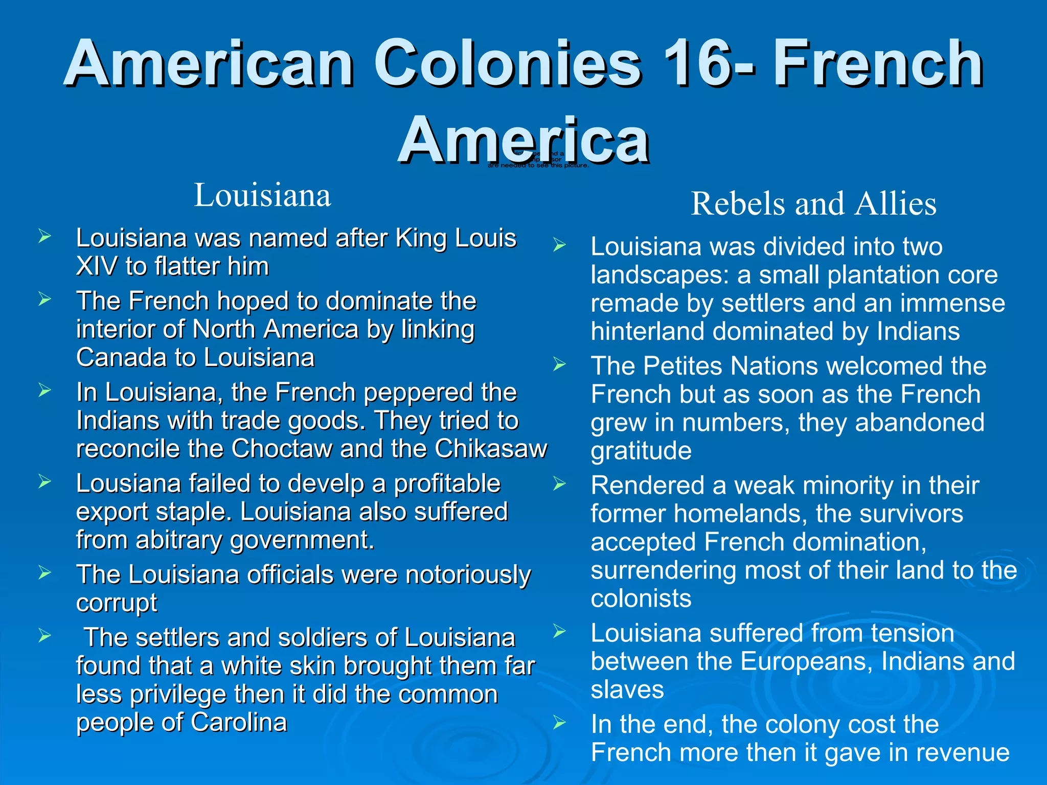French colonies in america | PPT