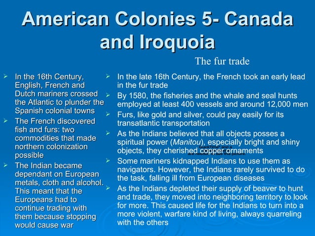 French colonies in america | PPT