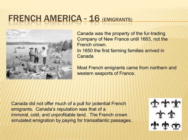 French Colonies of North America | PPTX | North America Travel | Travel ...
